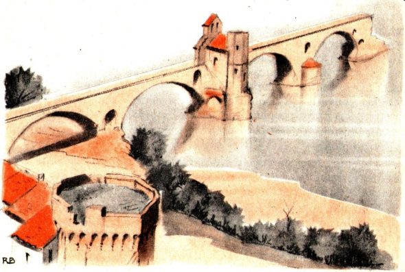 Sur le pont d’Avignon, | Et maintenant une histoire