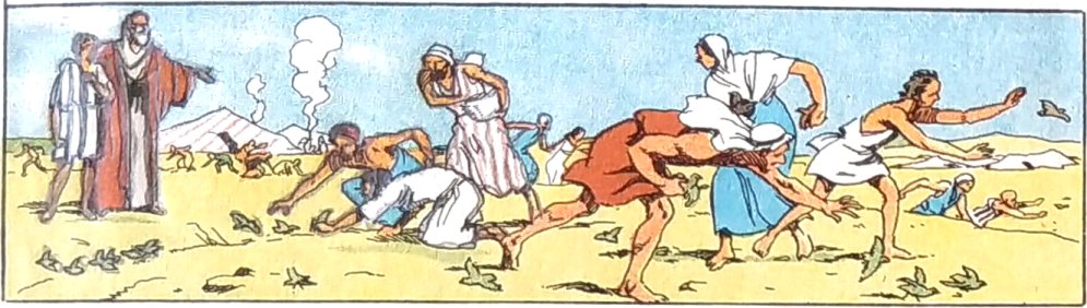 27. Les miracles dans le désert – Moïse sur la Montagne sainte | Et ...