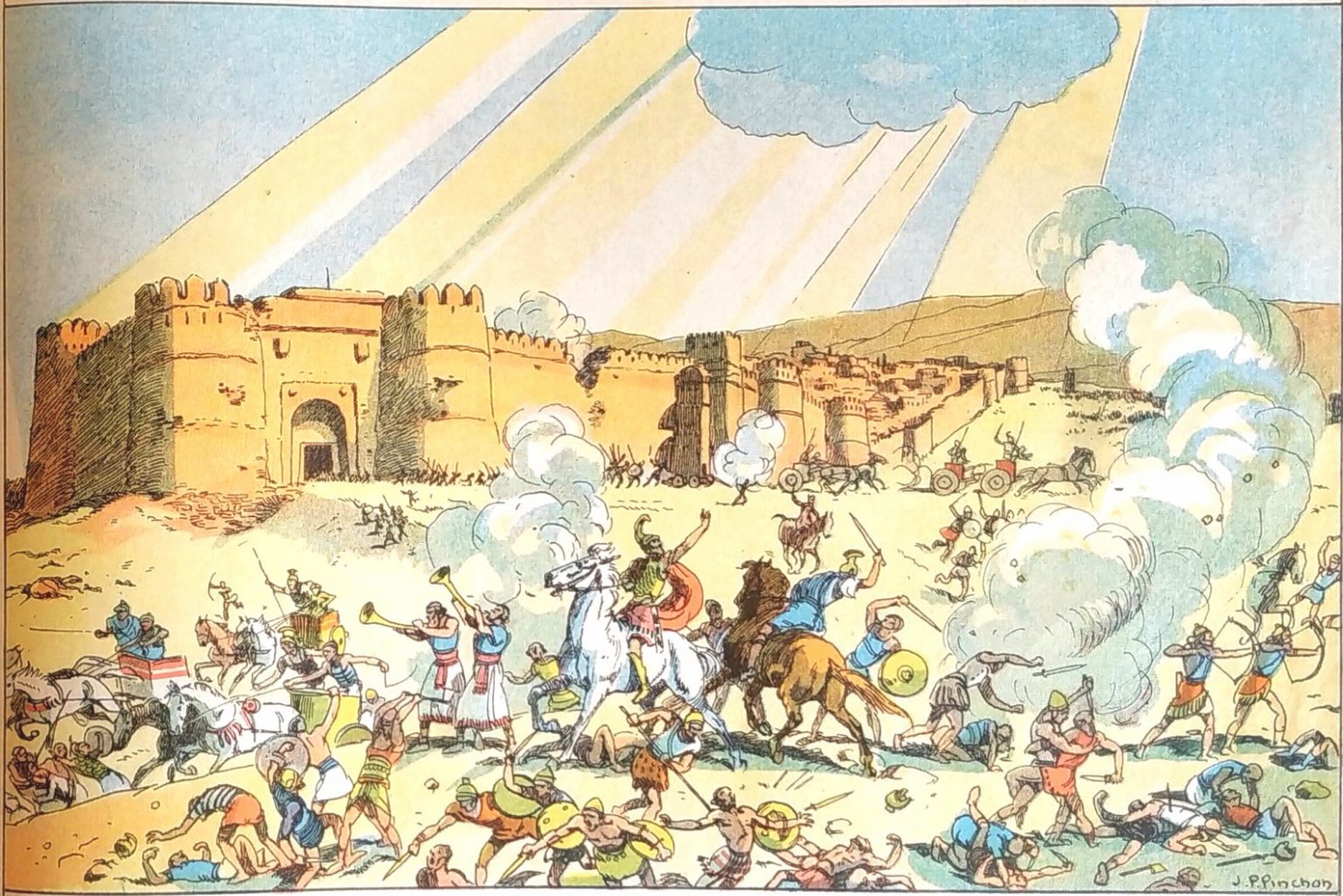 32. Josué arrête le soleil | Et maintenant une histoire