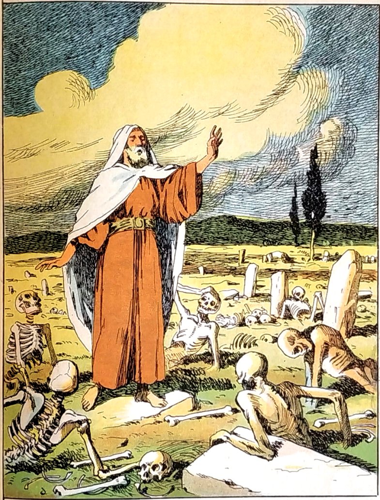 46. Ézéchiel et les ossements – Daniel voit le Fils de l’Homme lui ...