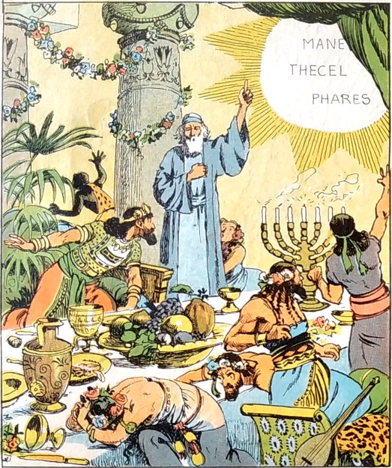 47. Festin de Balthazar – Daniel dans la fosse aux lions | Et ...